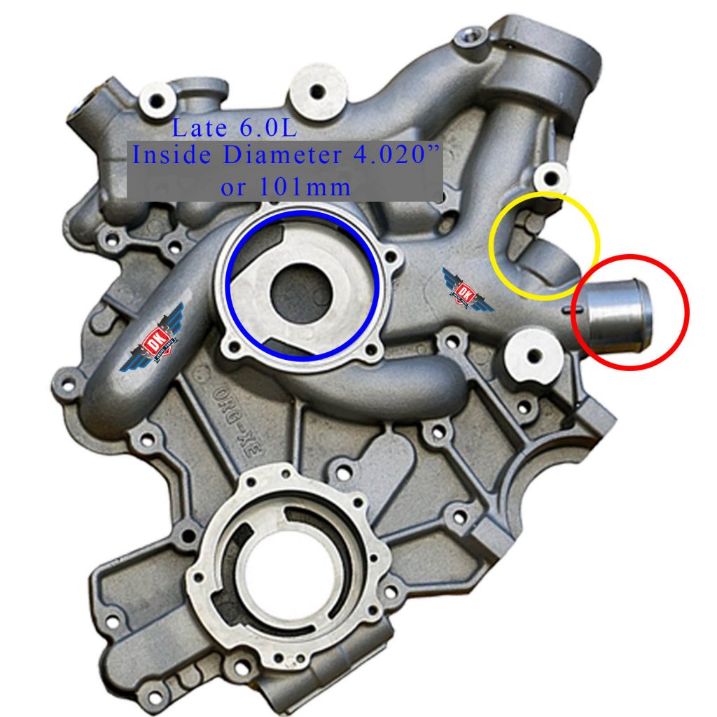 New Front Cover w/ Oil Pump - Ford Powerstroke 6.0L - 2004.5-2007